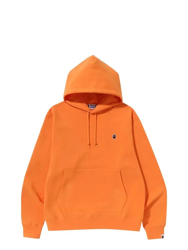 BAPE Ape Head Relaxed Fit Pullover Hoodie - Orange