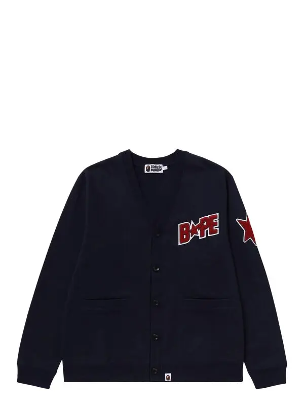 A BATHING APE Sta Sweat Cardigan - Blue