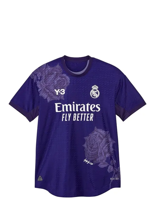Y3 X Real Madrid 4th Authentic Jersey - Purple