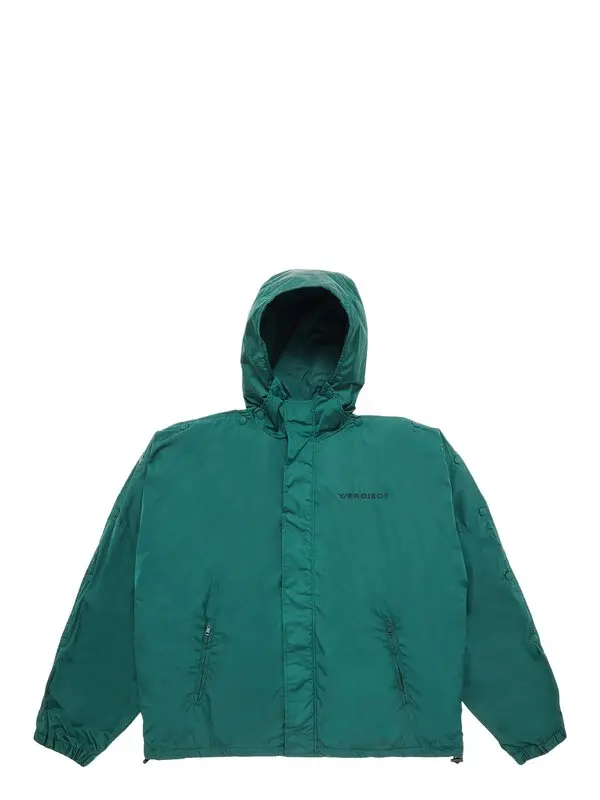 Y/project Snap Insert Windbreaker - Green