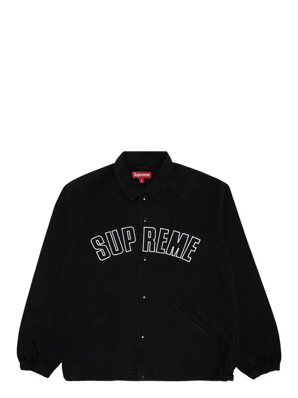 Supreme Arc Denim Coaches Jacket - Black