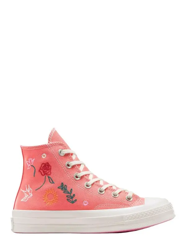 CONVERSE Chuck 70 High 'summer Embroidery' Sneakers - Cream