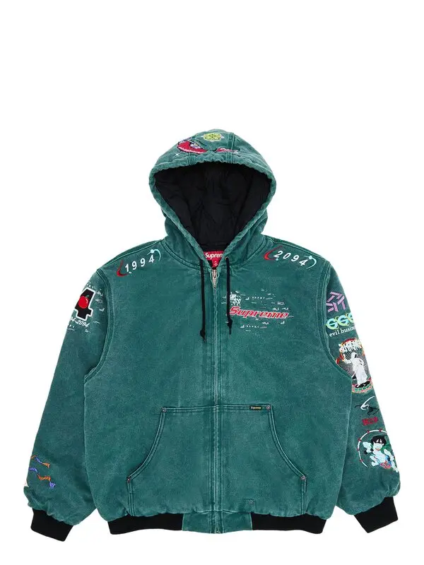 Supreme Aoi Hooded Work Jacket - Teal