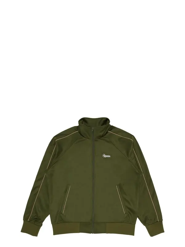 Supreme Tricot Track Jacket 'olive - Green