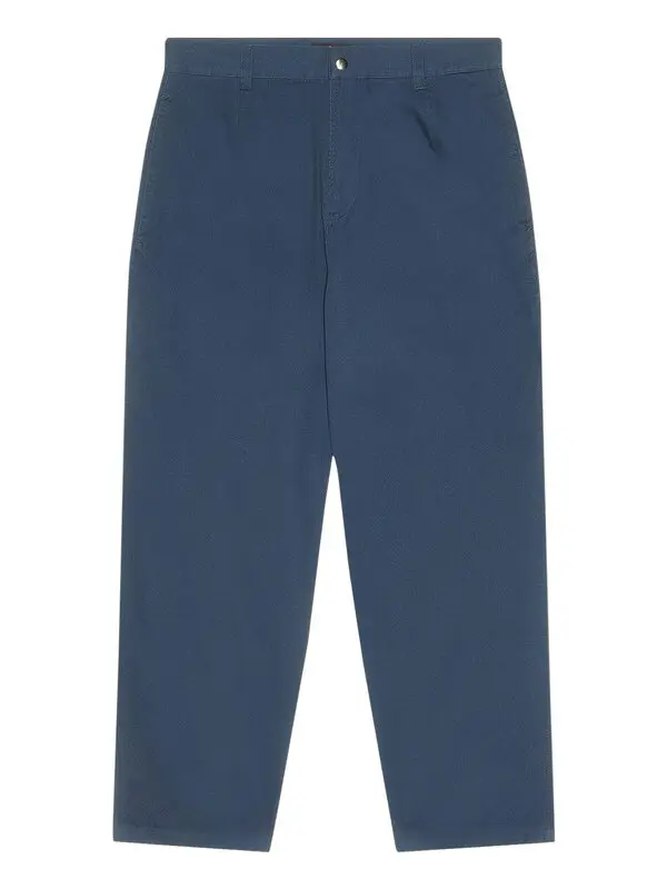 StÜssy Workgear Twill Trousers - Blue