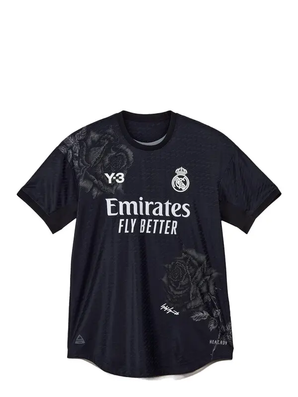 Y3 X Real Madrid 4th Authentic Jersey - Black