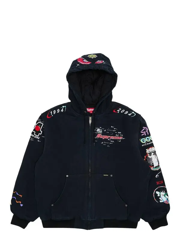 Supreme Aoi Hooded Work Jacket - Black