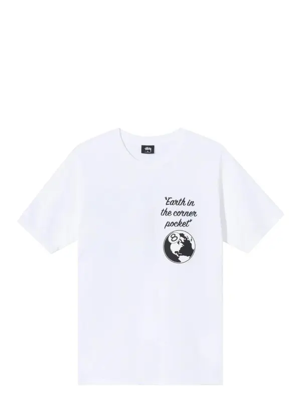 StÜssy Corner Pocket Tee - White