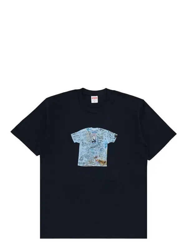 Supreme First Tee 'navy - Blue