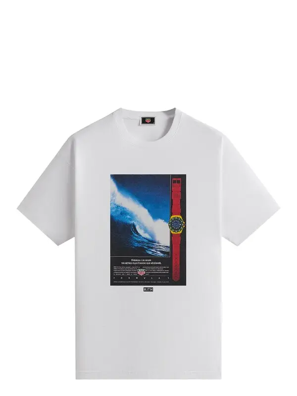 Kith X Tag Heuer Formula 1 Hawaii Vintage Tee - White