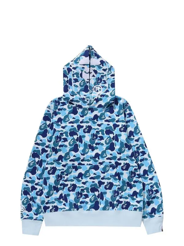 BAPE Abc Camo 2nd Ape Pullover Hoodie - Blue