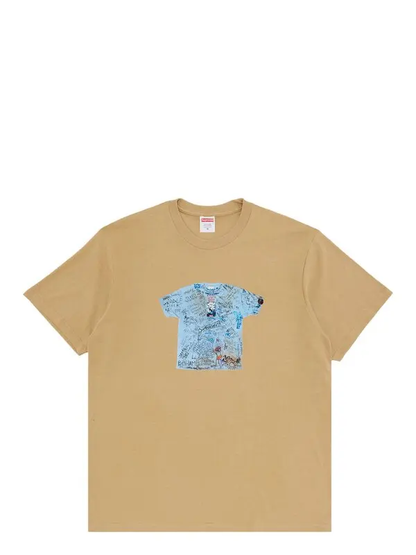 Supreme First Tee 'khaki - Tan