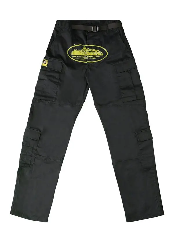 CORTEIZ Yella Guerillaz Cargos - Black