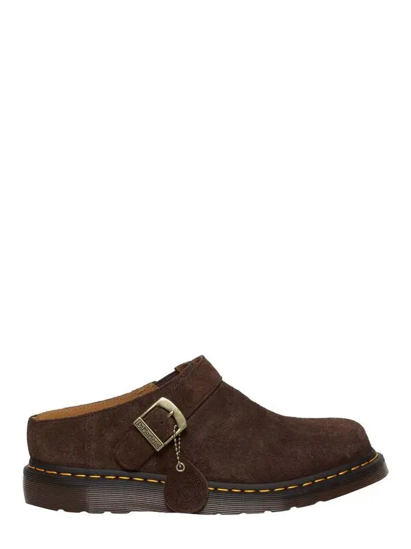 Dr. Martens Isham Suede Mule - Brown