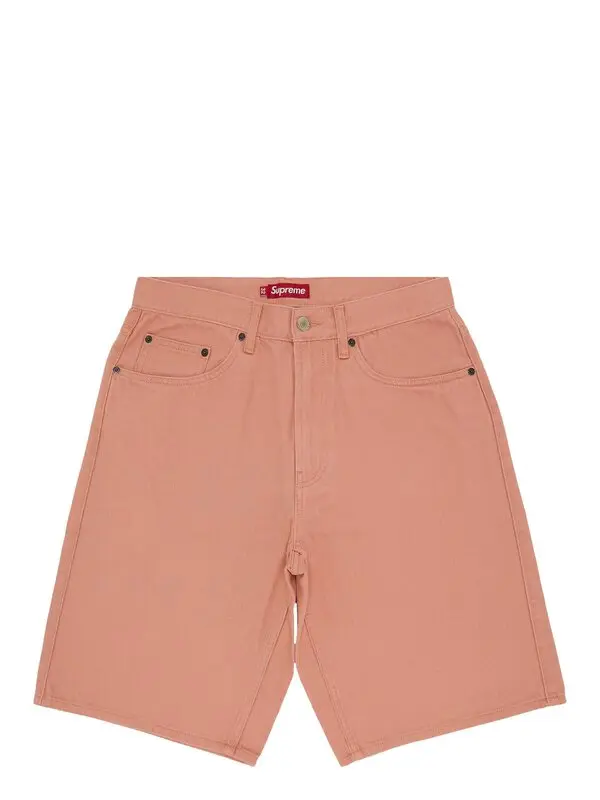 Supreme Baggy Denim Short - Orange