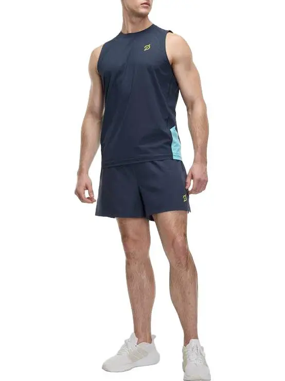 PELOTON 5" Lined Summit Short - Blue Nights