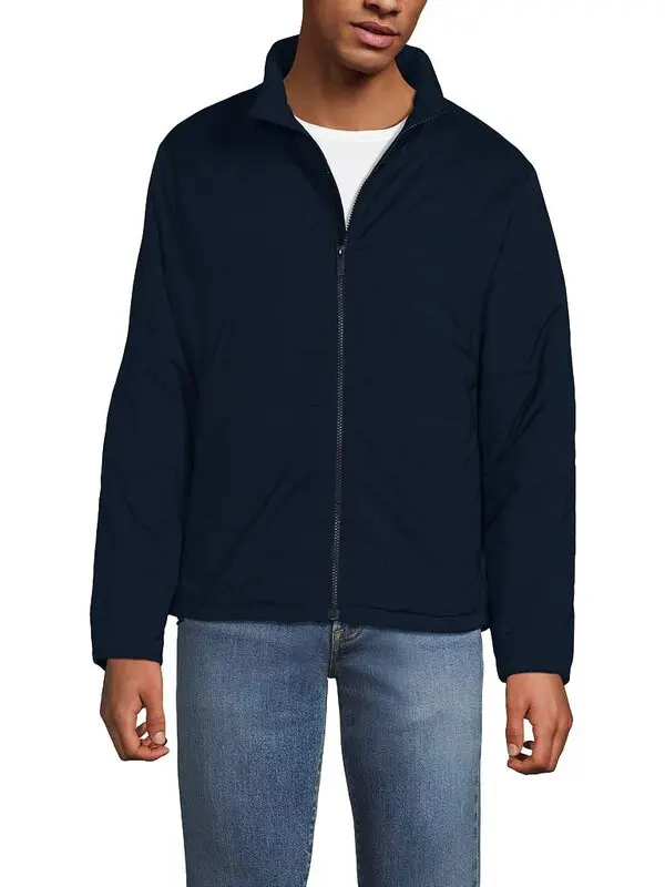 LANDS' END Insulated Packable Jacket - Radiant Navy