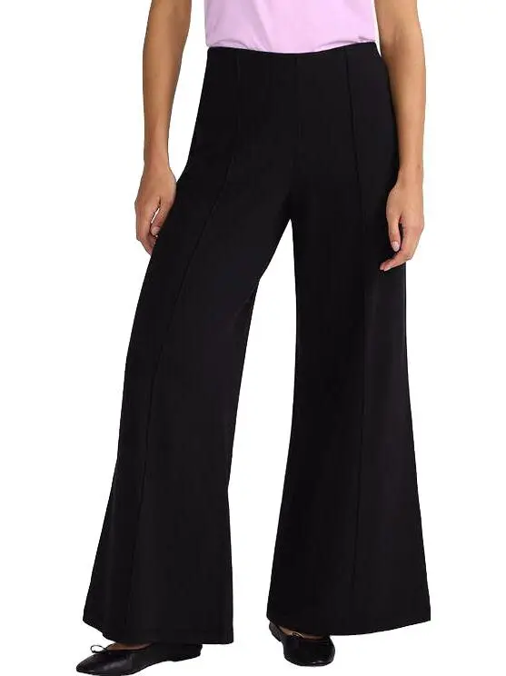 LANDS' END Starfish High Rise Palazzo Pants - Black