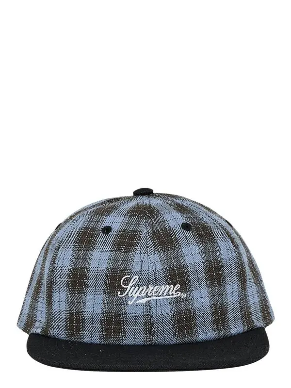 Supreme Script Logo 6-panel Cap - Blue