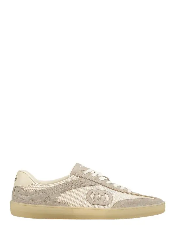 Gucci G75 Interlocking G Low-top Sneakers - Beige/sand
