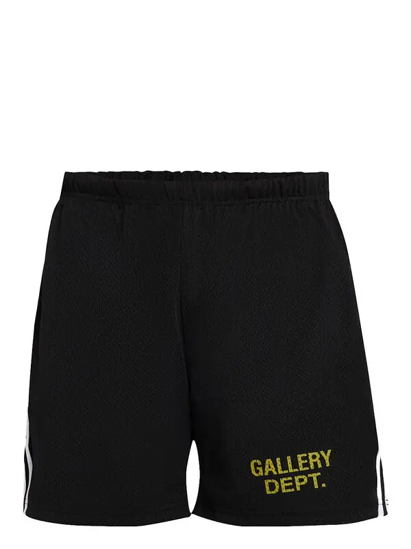 GALLERY DEPT. Mesh Venice Court Shorts - Black