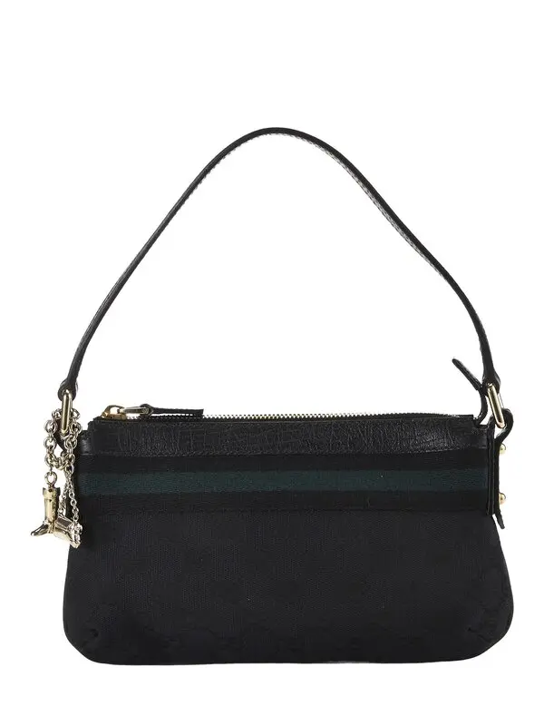 Gucci Gg Canvas Pochette - Black