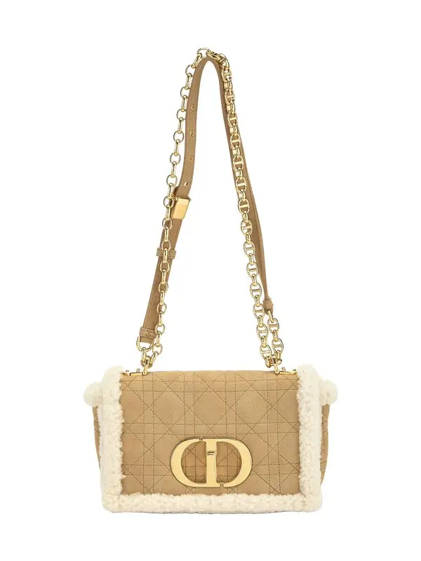 Dior Mouton Caro Bag - Brown