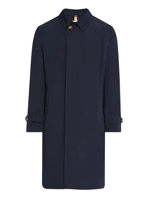 Brunello Cucinelli Classic Trench Coat - Ocean Blue