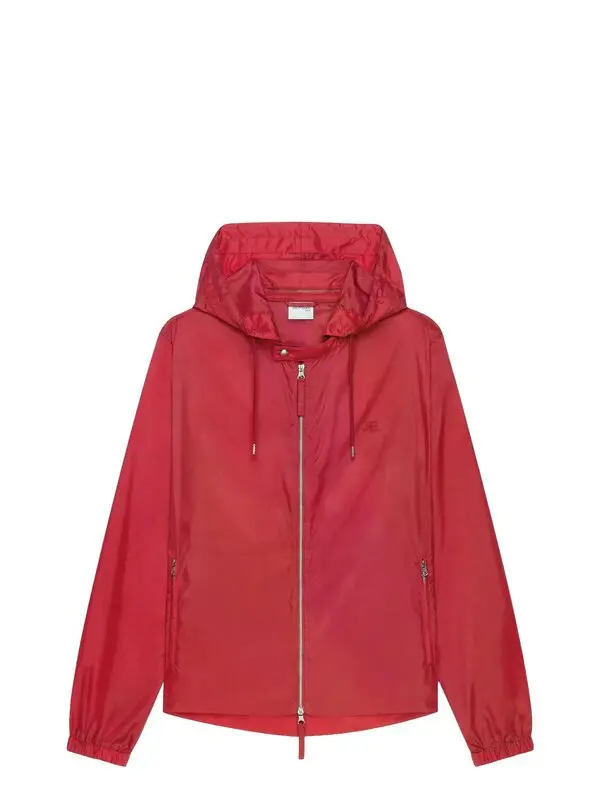 COURREGES Hooded Windbreaker - Red