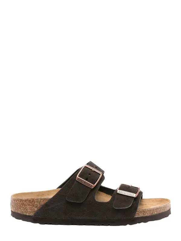 BIRKENSTOCK Suede Arizona Sandals - Brown