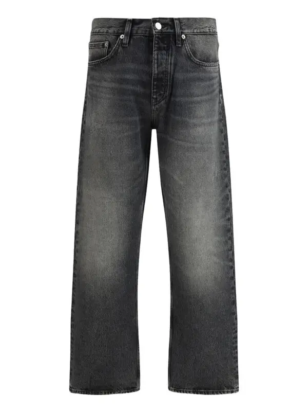 SUNFLOWER Loose Fit Jeans - New Black Worn