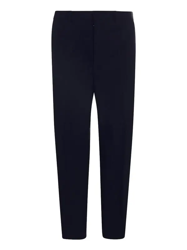 JIL SANDER Wool Pants - Blue