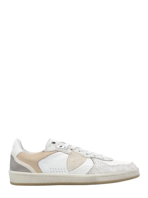 Philippe Model Pgal Leather Sneakers - White