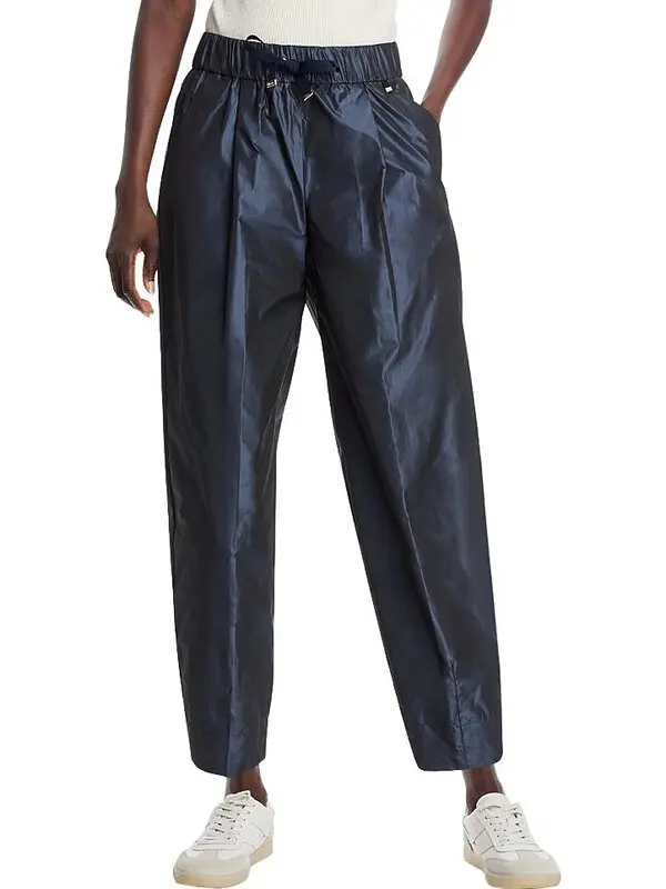 Herno Techno Taffeta Trousers - Navy