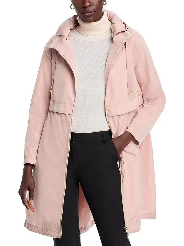 Herno Techno Taffeta Parka - Rose Pink