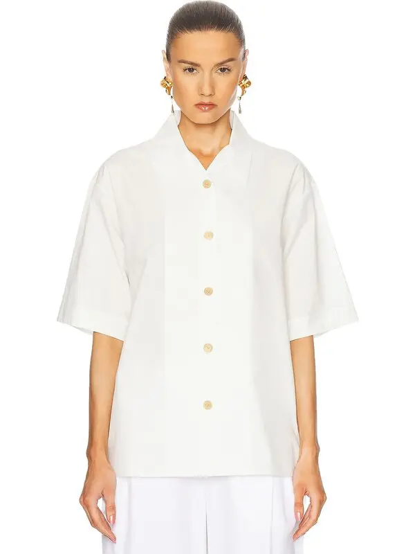 Khaite Owen Top - White