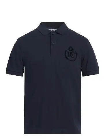 Dolce & Gabbana Polo Shirt Sky Size Cotton - Navy