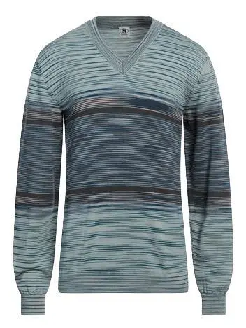 Missoni Striped Wool Sweater - Blue