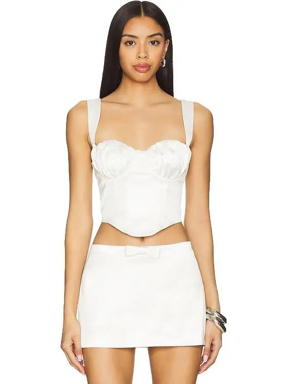 Majorelle Aria Bustier Top - Ivory