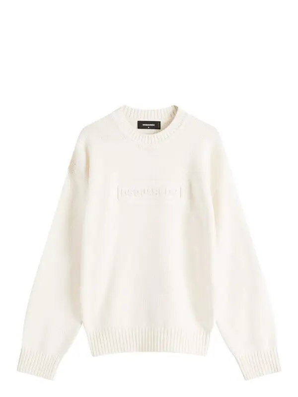 Dsquared2 Crewneck Pullover - Ecru