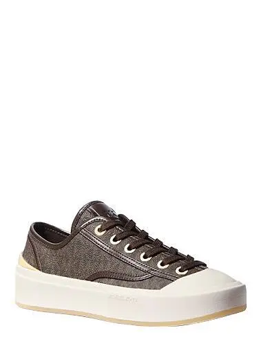 Michael Kors Jude Signature Logo Sneakers - Brown