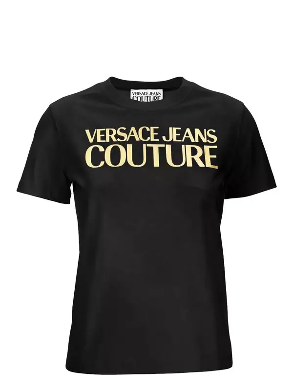 Versace Logo-print T-shirt - Black