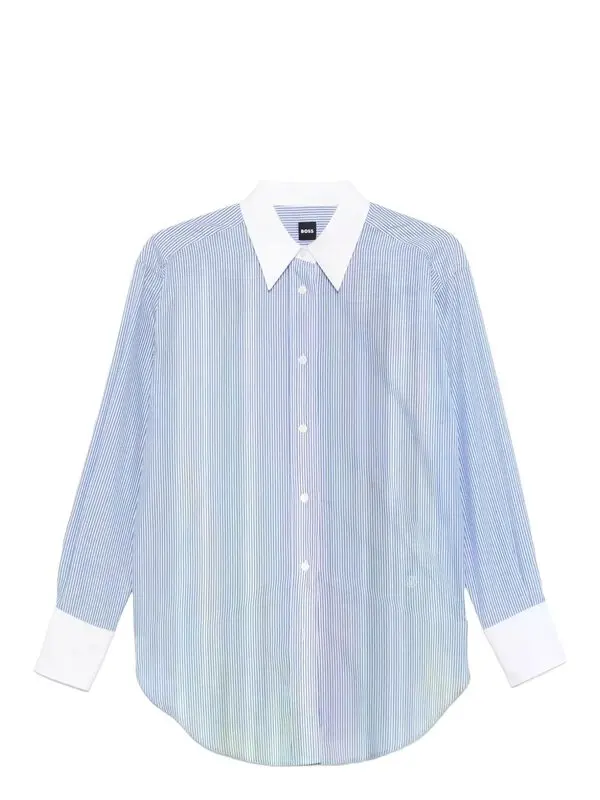 BOSS Striped Shirt - Blue