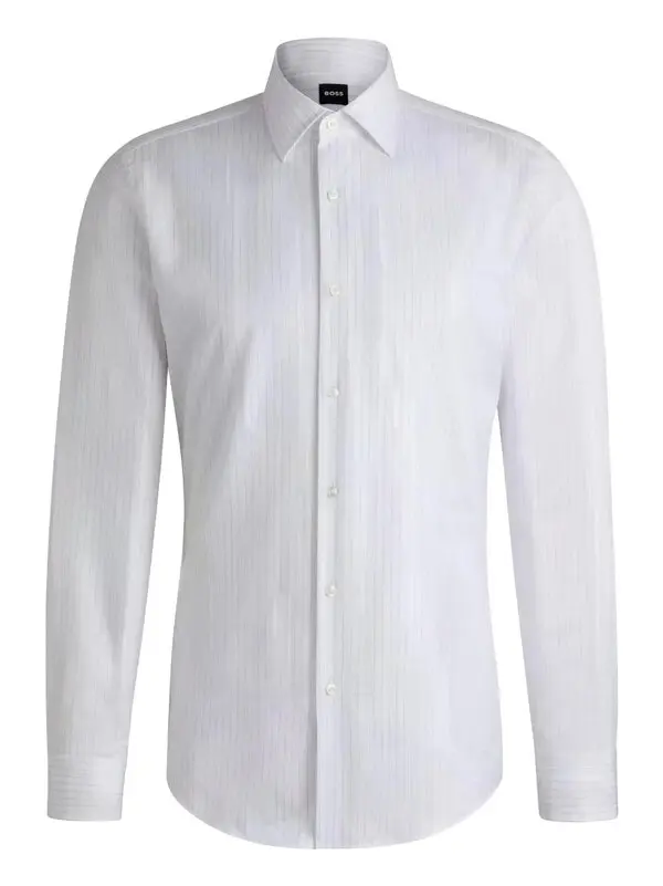 BOSS Cotton Shirt - White