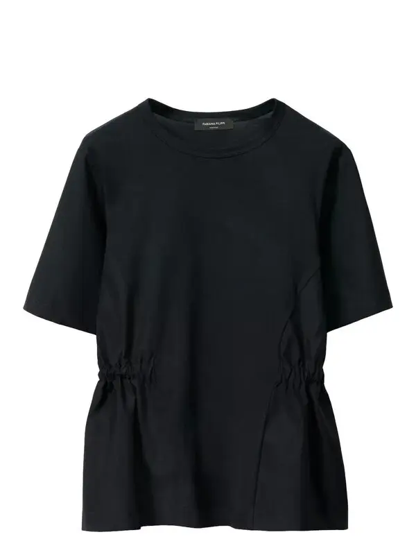 Fabiana Filippi Short Sleeve T-shirt - Black