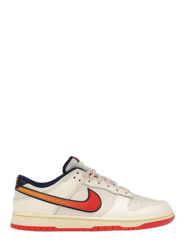 Nike Dunk Low Retro Letteringin Sneakers - Sail/navy Blue