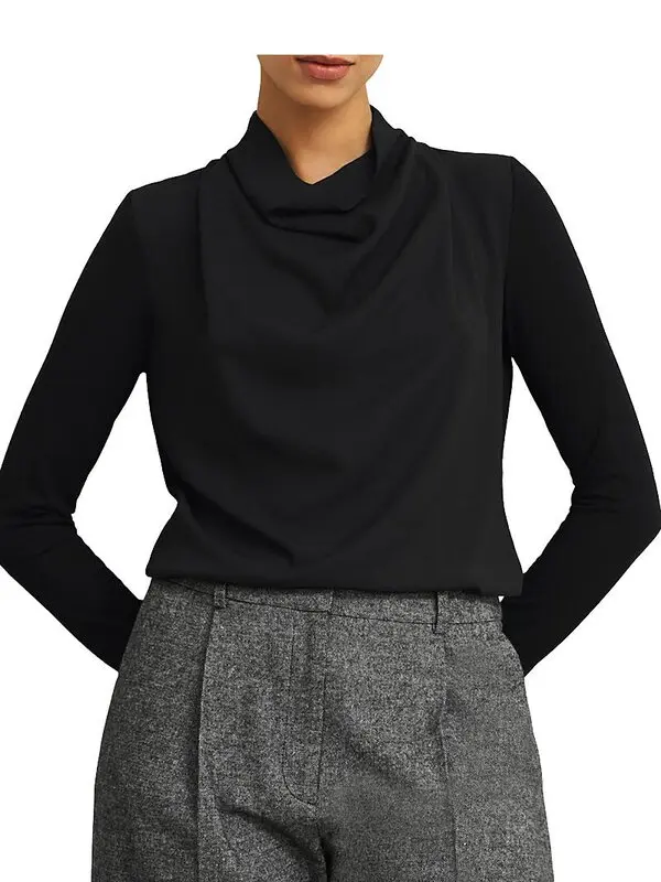HOBBS LONDON Arielle Blouse - Hobbs Black