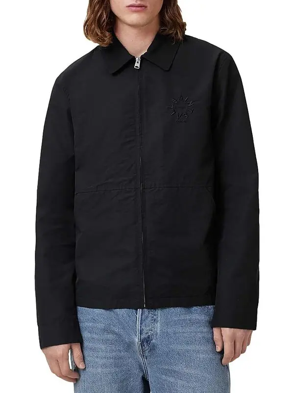 ALLSAINTS Fenway Logo Jacket - Black
