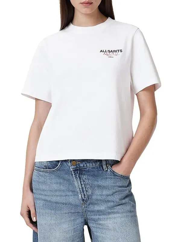 ALLSAINTS Amore Lisa Tee - Optic White
