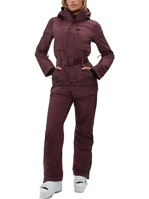 HALFDAYS Murphy Ski Suit - Glazed Cherry